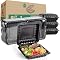 Amazon.com: LEOBOX To Go Containers, BPA-Free Plastic Take Out Boxes ...
