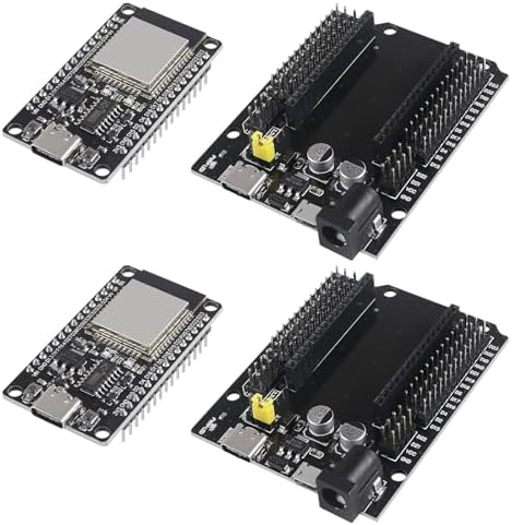 APKLVSR ESP-32S USB C CH340 scheda di sviluppo + ESP32 30Pin DEVKIT V1 scheda di alimentazione ...