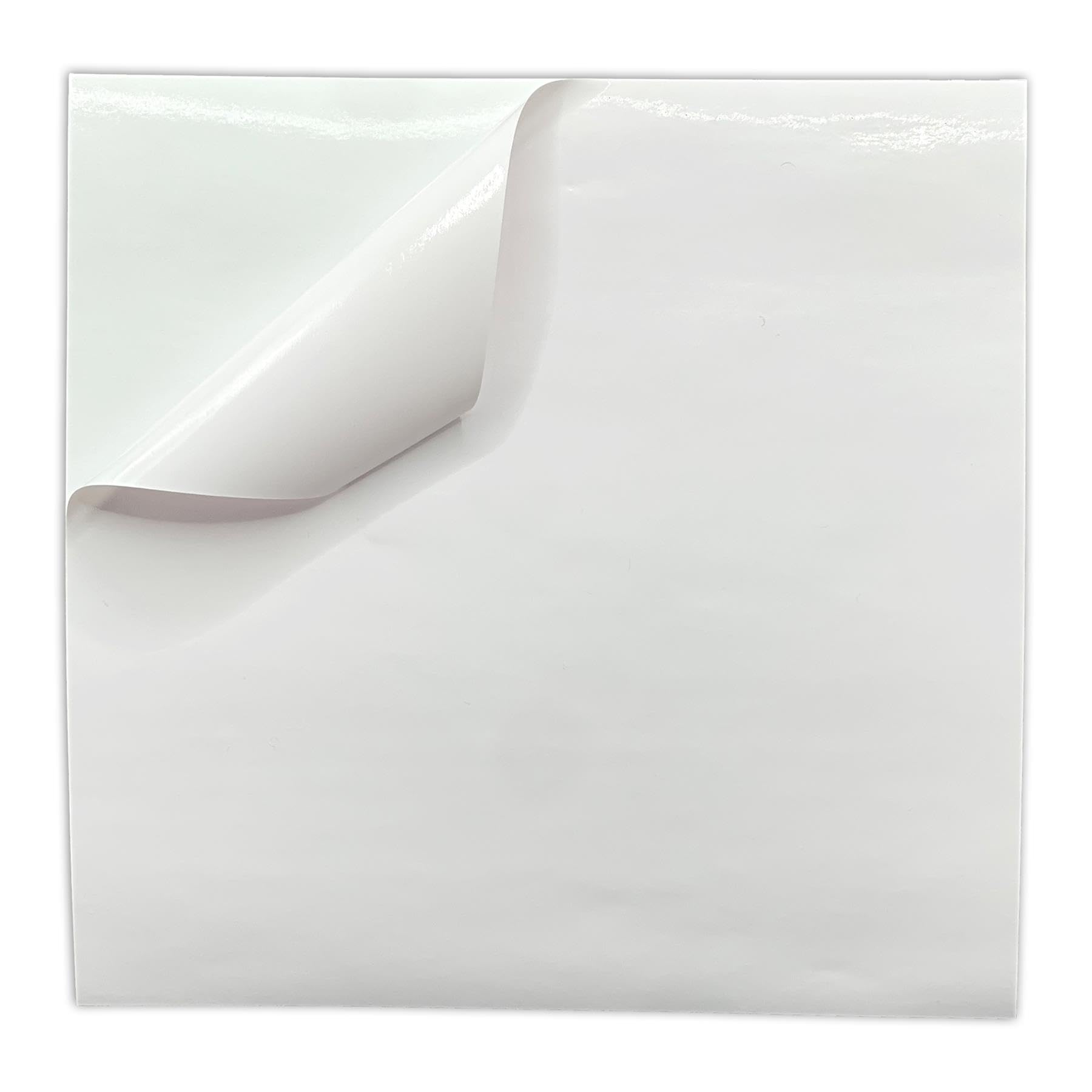 WALPLUS White Tile Stickers Self Adhesive Tiles for Walls 15x15cm(6 ...