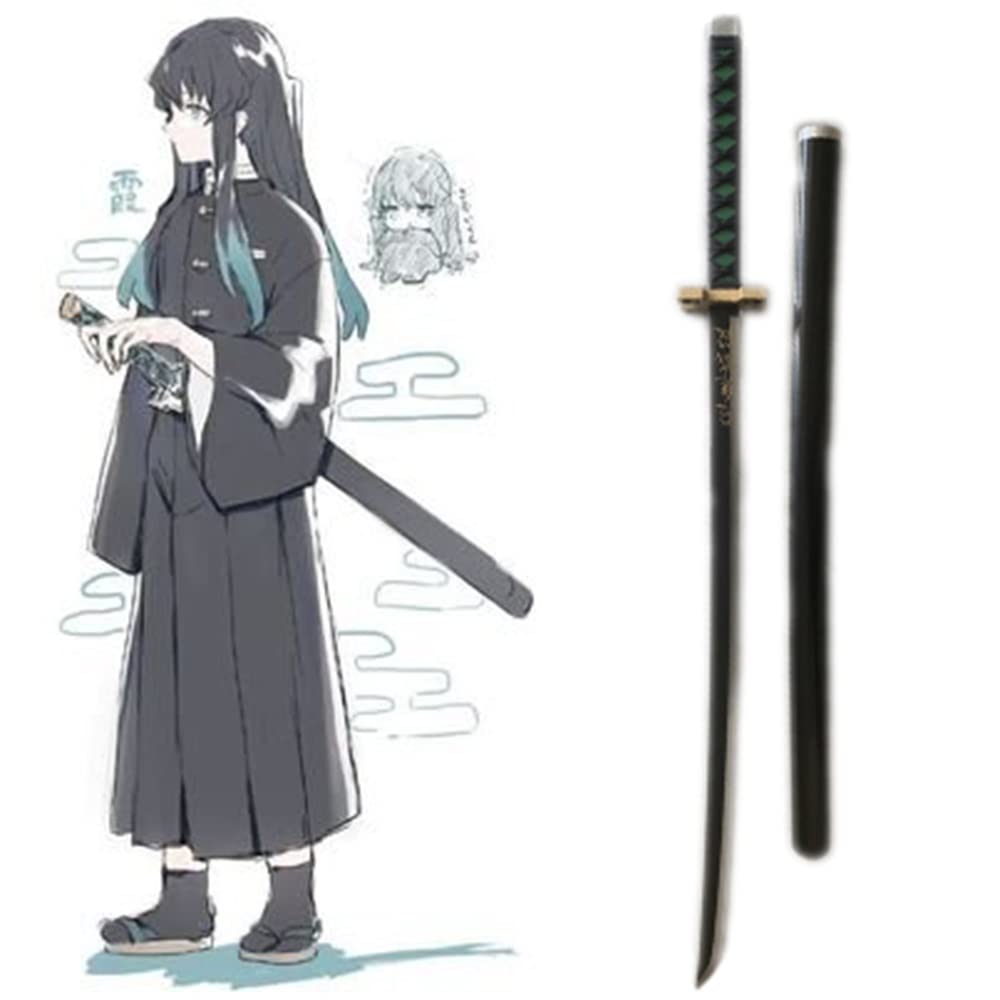 Ykyr Japanese Demon Slayer Sword Cosplay Sword Anime Original Texture ...