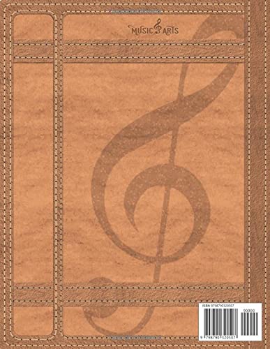 Songwriting & Blank sheet music notebook - Standard Music Staff paper ...
