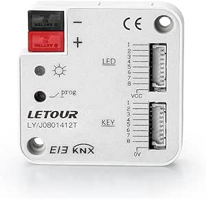 8 channel KNX binary input flush-mounted/UP - button interface, button ...