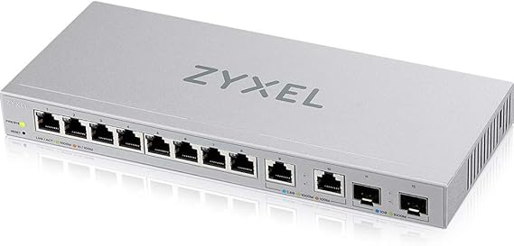 Amazon.com: Zyxel 12-Port Multi-Gig Switch | Web-Managed | 2x 2.5G + 2x ...