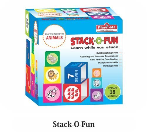 Stack-O-Fun - learn While you Stock : Amazon.in: Toys & Games