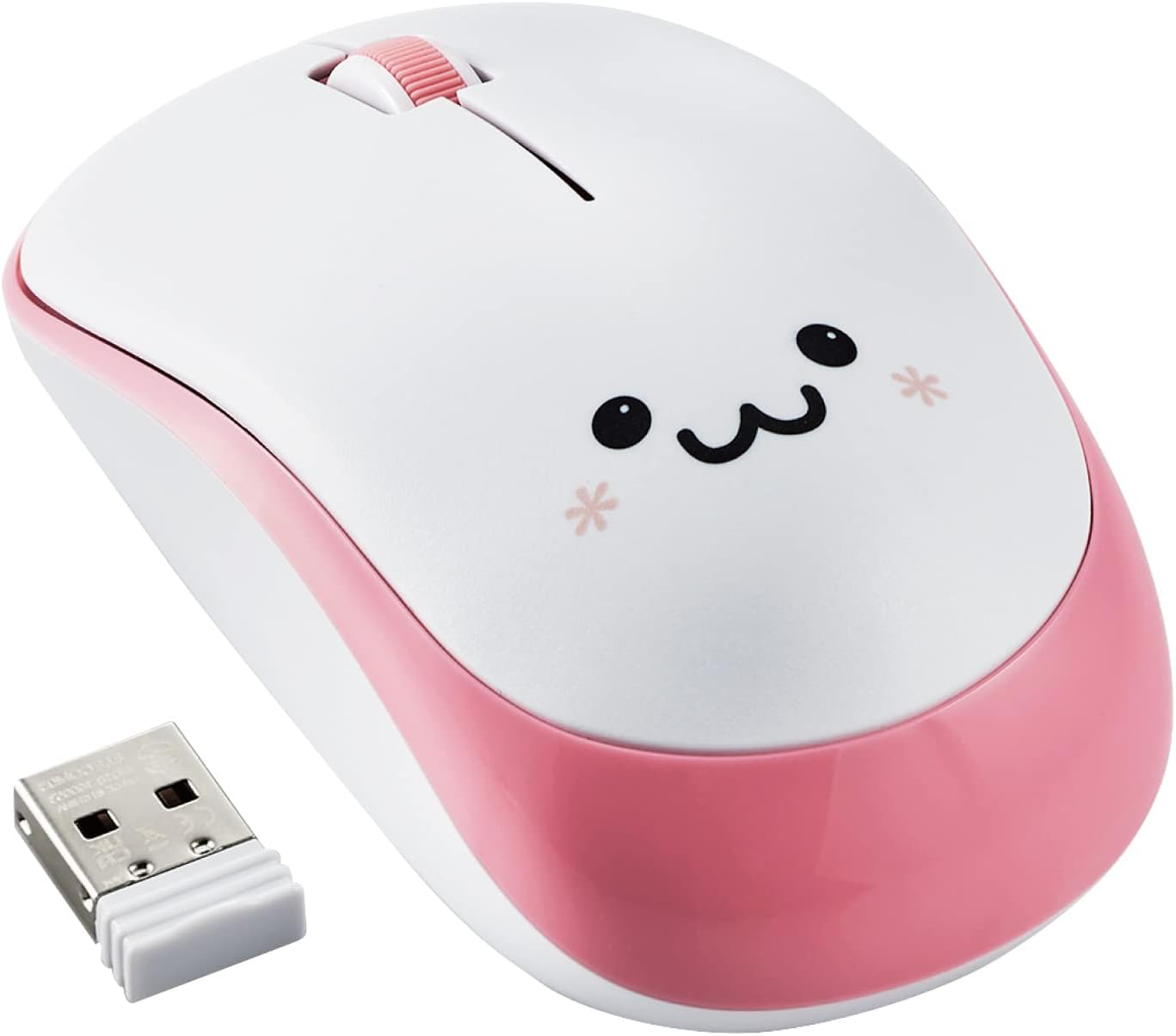 Amazon.com: 3C Light 2.4GHz Wireless Cute Small Silent Portable Mini ...