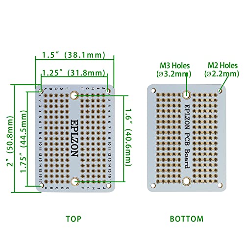 Snapklik.com : EPLZON Solderable Breadboard PCB Board Gold-Plated ...