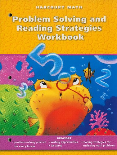 Math, Grade 2 Problem Solving/Reading Strategies Workbook: Harcourt ...