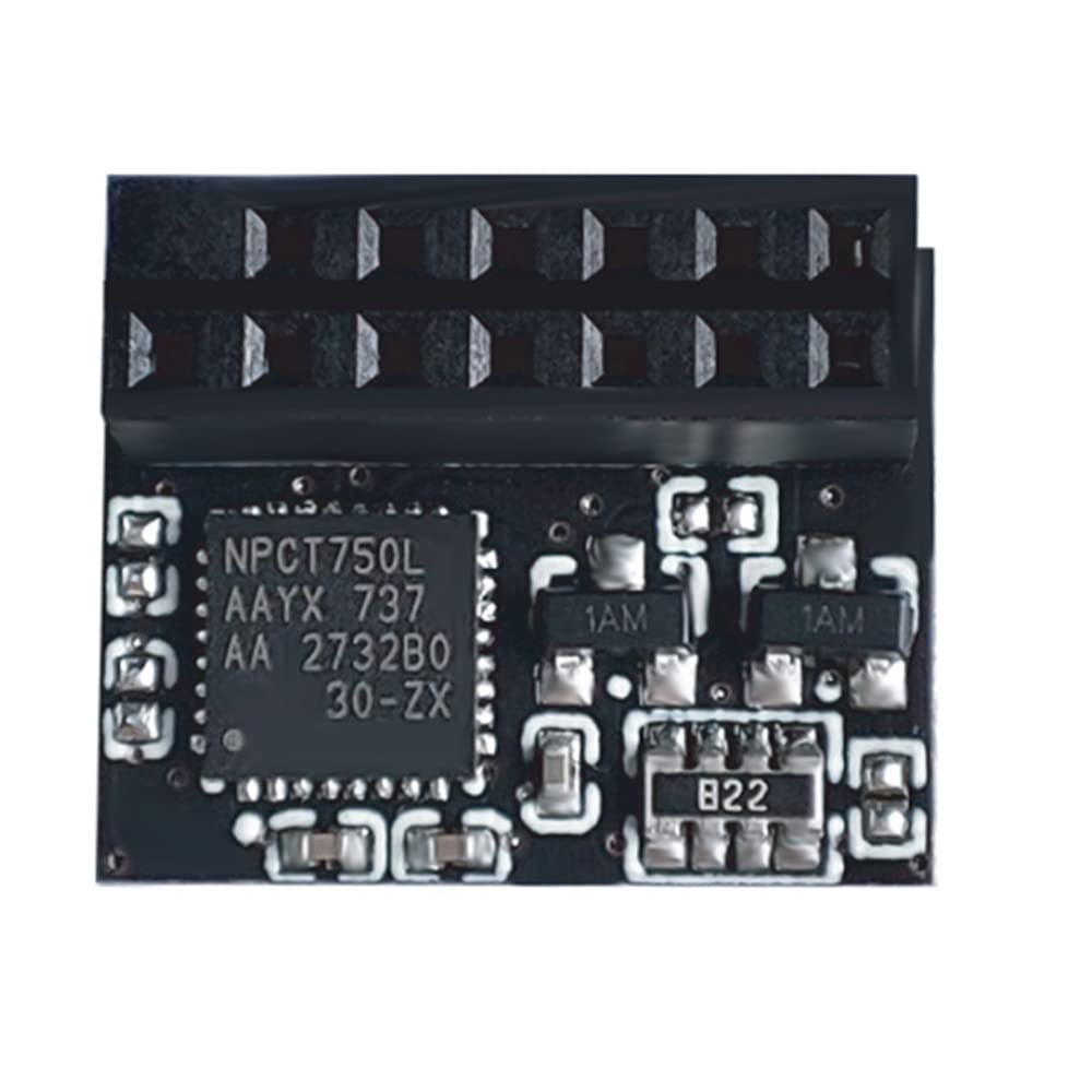 Buy NewHail TPM2.0 Module TPM-SPI 14Pin Module with Nuvoton NPCT750 for ...