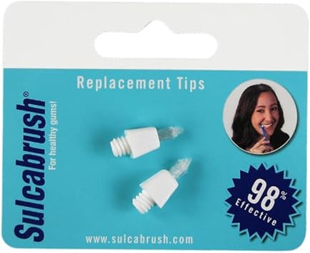 Sulcabrush Fine Interdental Brush Replacement Tip – Clinically Proven ...