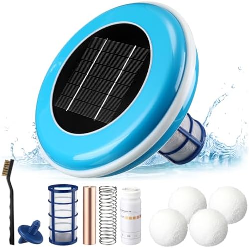 Amazon.com : ENHULK Solar Pool Ionizer, Floating Water Cleaner and ...