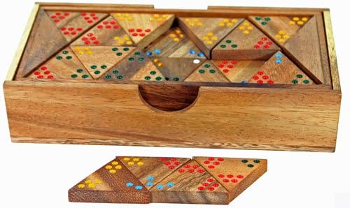 Tridomino – Triomino – Triangle dominoes – Fun & Educational Game for ...