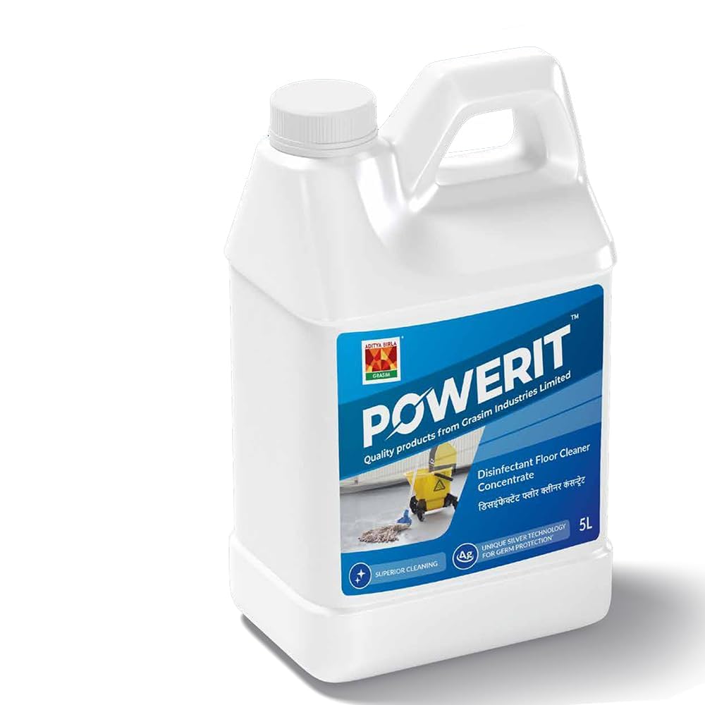 POWERIT Disinfectant Floor Cleaner Liquid- 5 LTR (Floor Cleaner ...