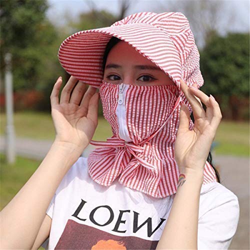 Buy Yagzon Summer Sun Protection Women Cap Mask for Summer Outdoor ...