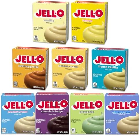 Amazon.com: Jell-O Chocolate Instant Pudding & Pie Filling Mix, 5.9 oz ...