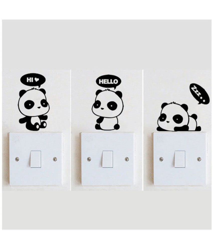 Buy HD RAPID DESIGN PVC Vinyl Switch Board Wall Sticker, Decorative ...