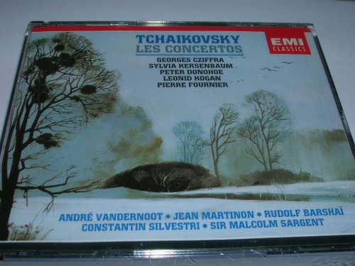 Tchaikovsky Cello Piano & Violin Concertos (2 CD Box Set) (EMI ...