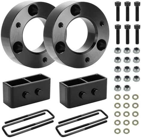 Amazon.com: 3" Front & 2" Rear Leveling Lift Kits Compatible with Ford F150 2004-2020, 3 inch ...