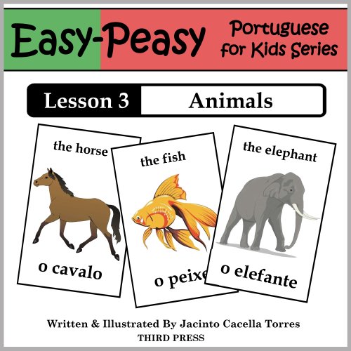 Portuguese Lesson 3: Animals (Easy-Peasy Portuguese for Kids Series ...