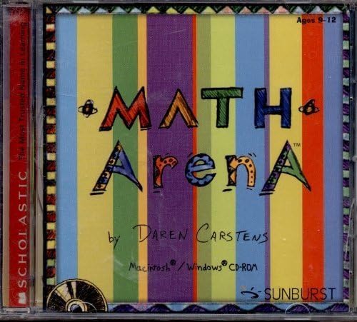 Amazon.com: SCHOLASTIC: MATH ARENA by Daren Carstens (Ages 9-12) : Software