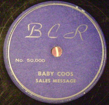 Baby Coos Sales - Baby Coos Doll Sales Message, 10" 78 RPM (1948 ...