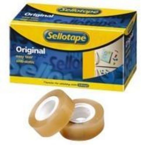 Sellotape Original Boxed Pack 18mmx33m [ Pack 8] : Amazon.co.uk ...