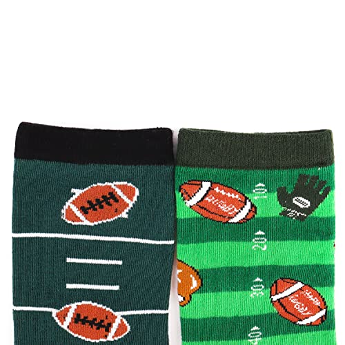 Buy Belloxis Boys Socks Football Gifts for Boys 8-12 Football Socks ...