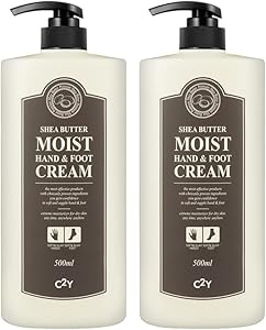 Amazon.co.jp: 【2セット】韓国コスメC2Yシアバターモイスチャーハンドフットクリーム500ML 大容量 手と足兼ねてケア ハンドケア/フットケア/ハンドローション/爪先ケア ...