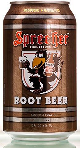 Amazon.com : Sprecher Root Beer Can 12 oz (Pack of 6) : Grocery ...