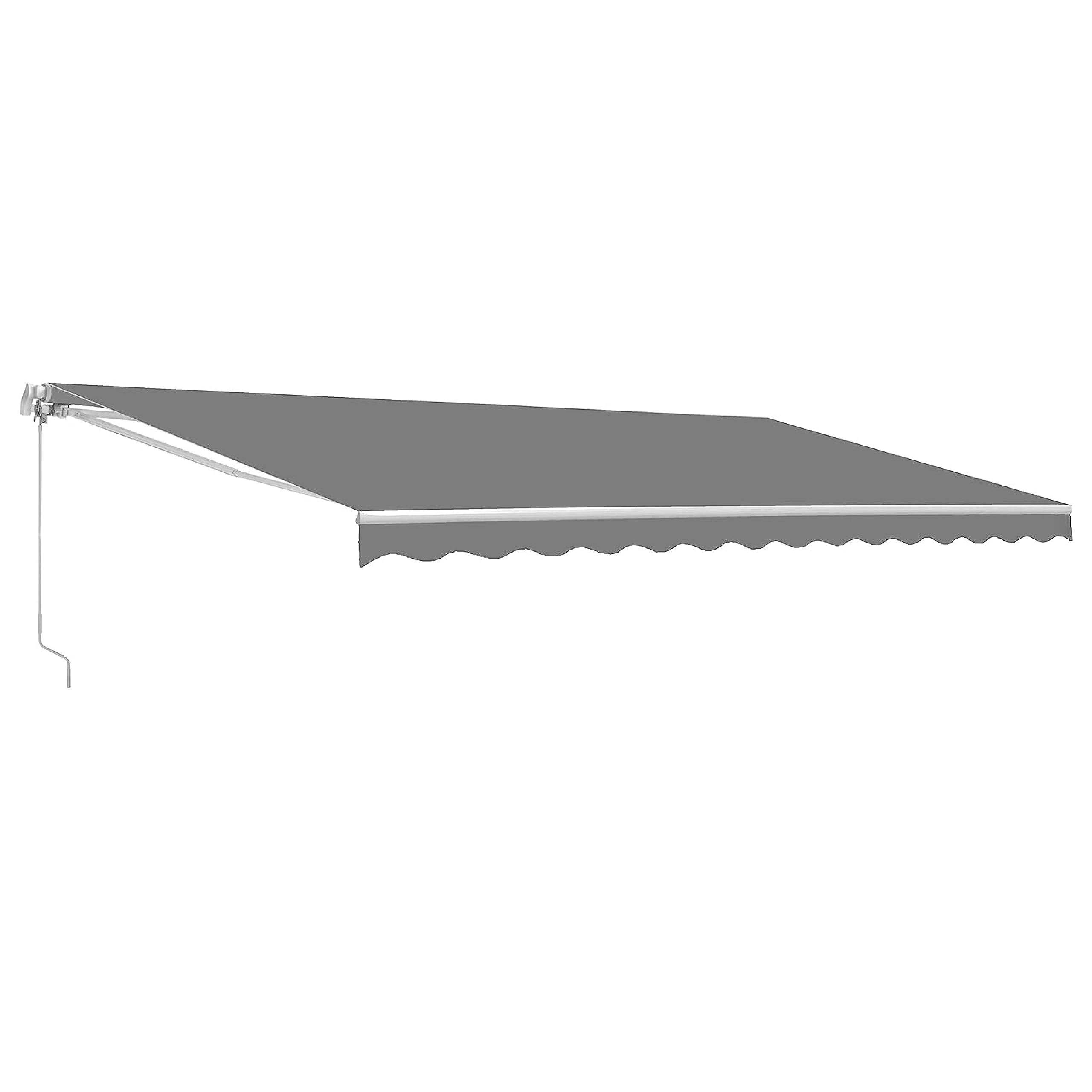 ALEKO Patio Awning Fabric Replacement, Polyester Canopy with UV ...