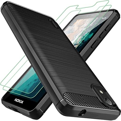 Osophter for Nokia C2 2nd Edition Case With 2pcs Screen Protector Shock ...