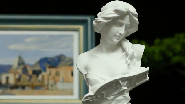 Watch Music Goddess Statue Home Decoration on Amazon Live