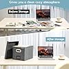 Amazon.com: YWPXSN File Organizer Box with Lid - Hanging File Box with ...