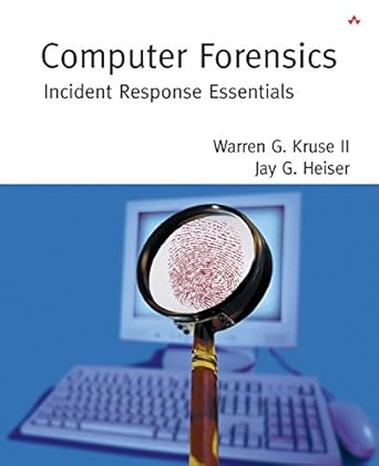 Computer Forensics: Incident Response Essentials: 9780201707199 ...