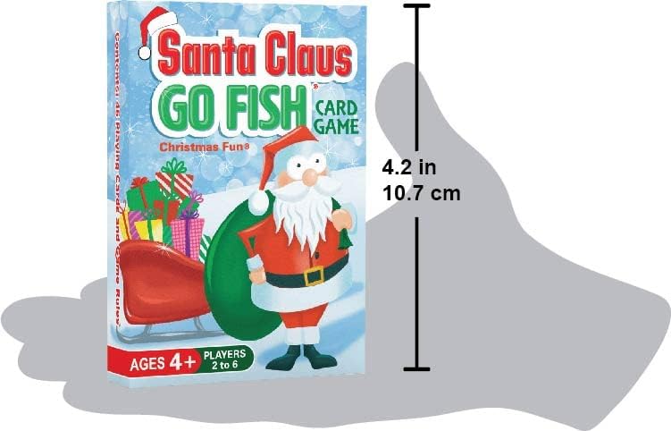 Santa Claus GO FISH un juego de cartas de Navidad para niños de 4 años ...