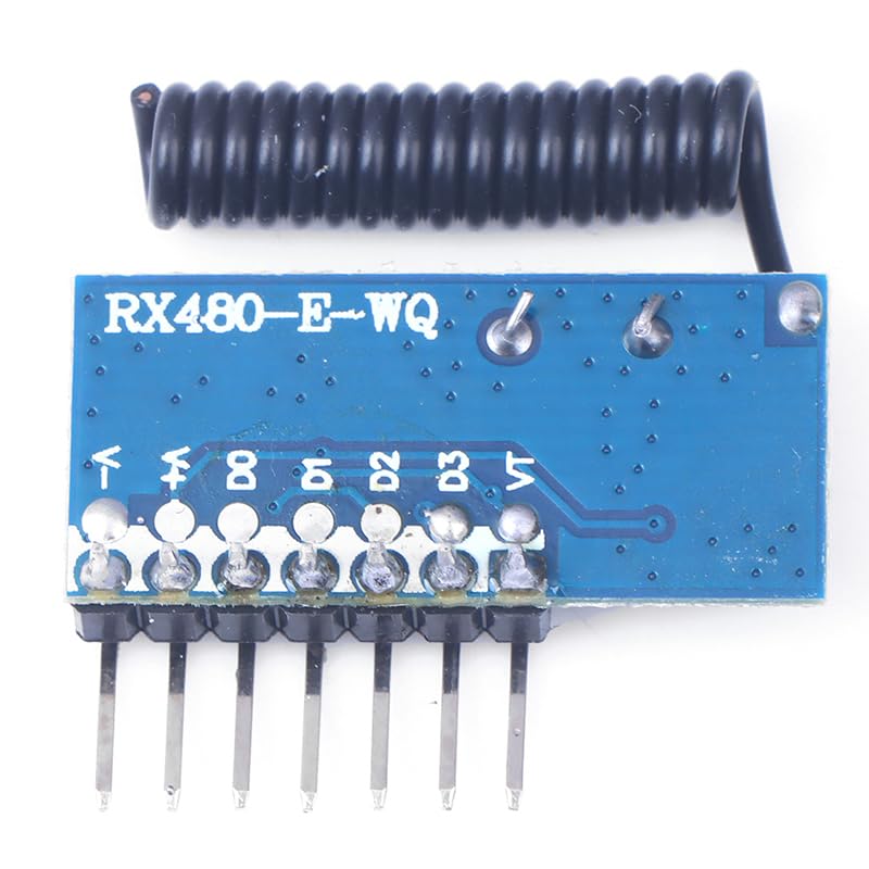 Wiring Connecting Terminals - RX480E 433mhz RF Receiver Learning Code ...