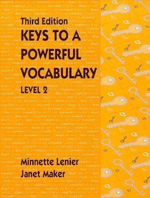 Amazon.com: Keys to a Powerful Vocabulary Level 2 (3rd Edition): 9780136689553: Lenier, Minnette ...