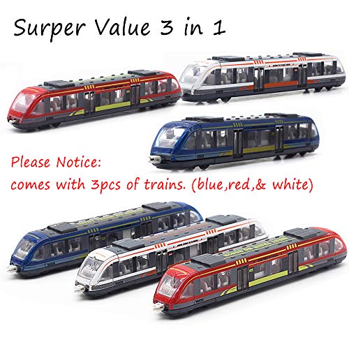 CORPER TOYS Train Set High Speed Lotomotive Engine Die Cast - Want It All