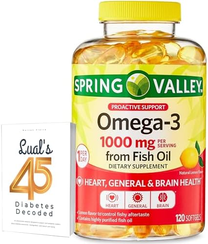 Amazon.com: Spring Valley Omega-3 Fish Oil | Omega-3 Fish Oil ...