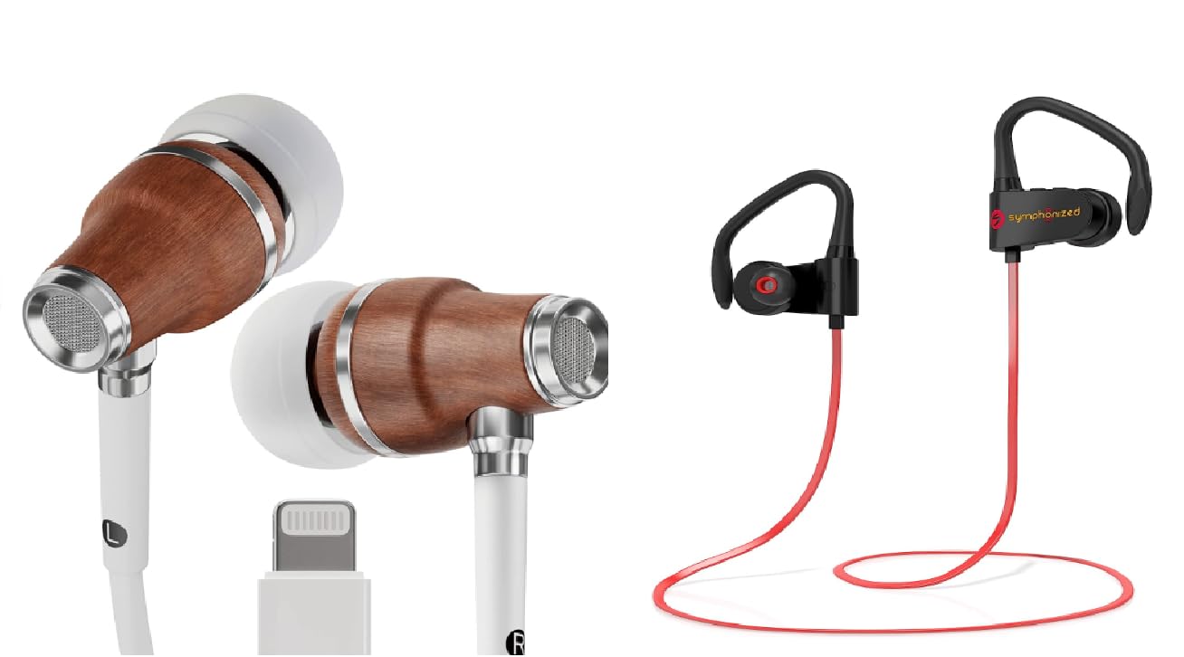 Amazon.com: Symphonized on MFI Earbuds for iPhone + PWR Wireless ...