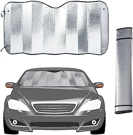 Parasole Auto Parabrezza Addensare,Blocca i Raggi UV Protezione ...