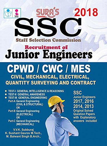 Buy SSC Junior Engineers Civil, Mechanical, Electrical, Quantity Surveying and Contract Exam ...