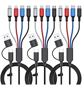 Amazon.com: Multi Charging Cable 4-in-1 Multi Charger Cable [2Pack-4FT ...