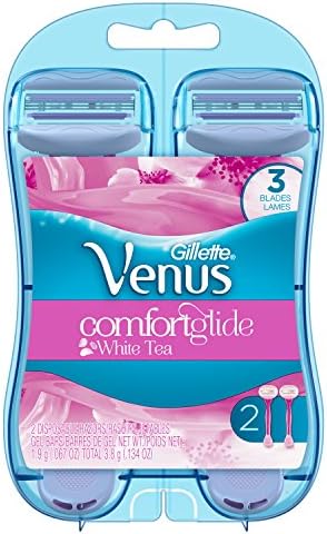 Amazon.com: Gillette Venus ComfortGlide White Tea Scented Women's ...