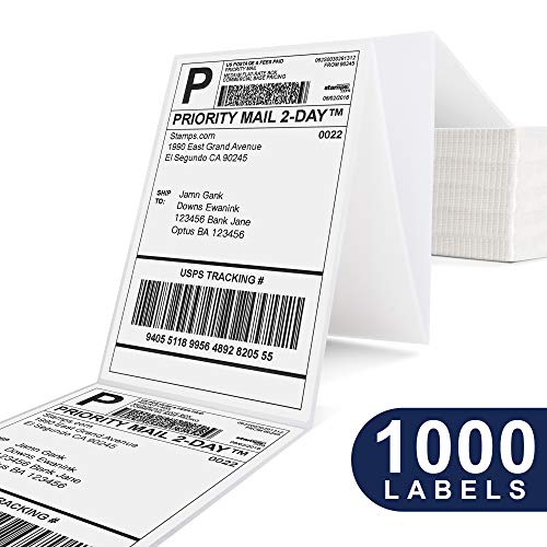 Snapklik.com : POLONO Genuine 4 X 6 Direct Thermal Shipping Label ...