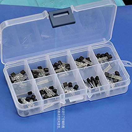 Electronics-Salon Bipolar Small-Signal Transistors Assorted Kit, 10 ...