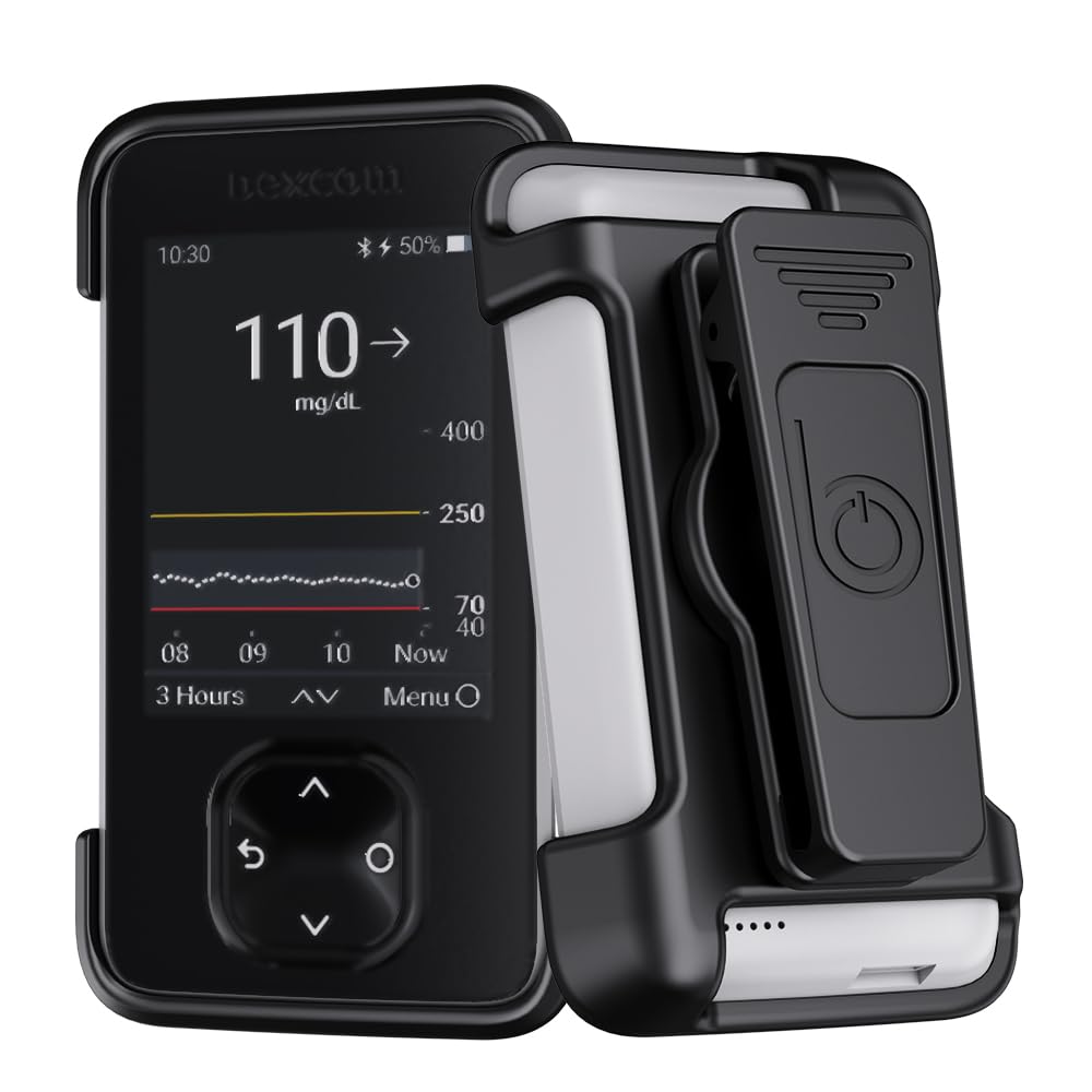 Amazon.com: BELTRON Case with Rotating Belt Clip for Dexcom G7 Receiver ...