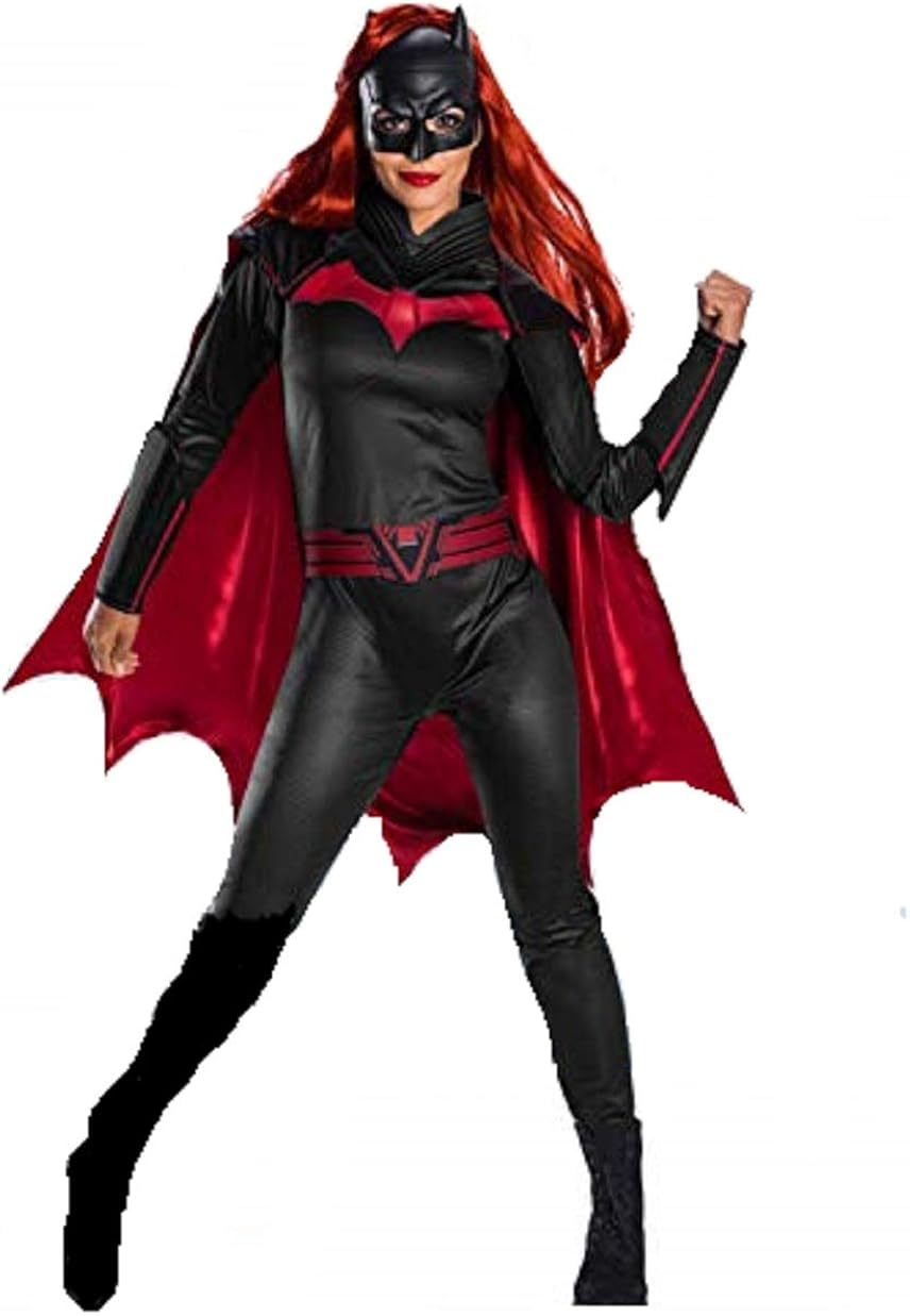 Amazon.com: Rubie's womens Dc Comics Batwoman Wig and Mask Costume ...