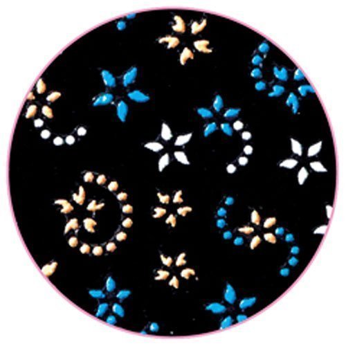 Amazon.com : CinaPro Nail Creations 3D Decals Shooting Stars 3 pc : Spa ...
