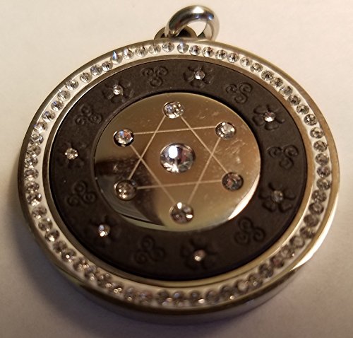 QBP Totally Clear Crystals!! Six Pointed Star Zero Point Energy Pendant ...