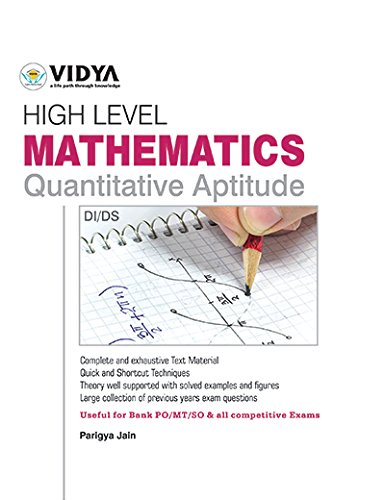 Buy High Level Mathematics Quantitative Aptitude with Data Analysis ...
